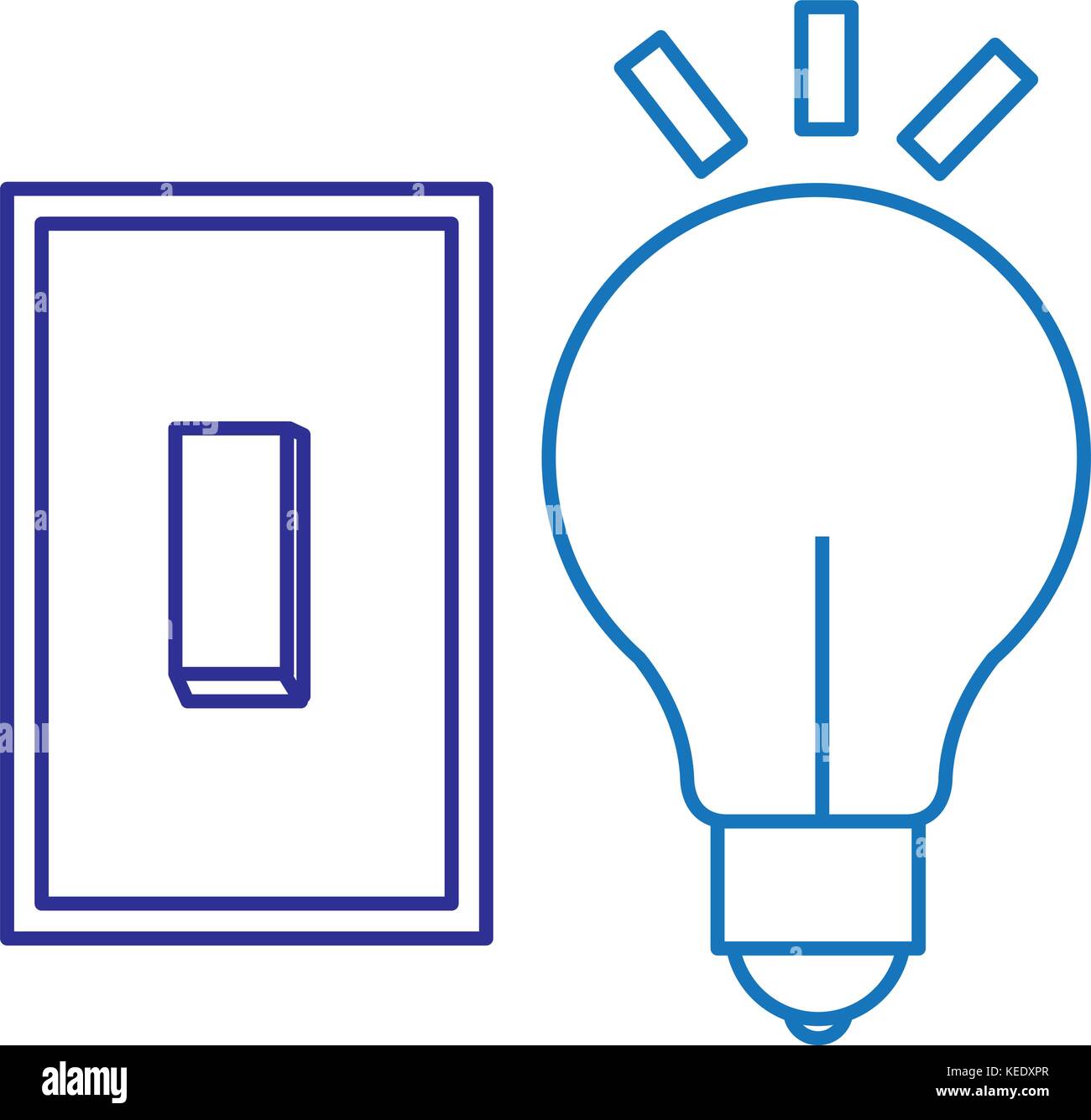 Light switch clipart hi-res stock photography and images - Alamy
