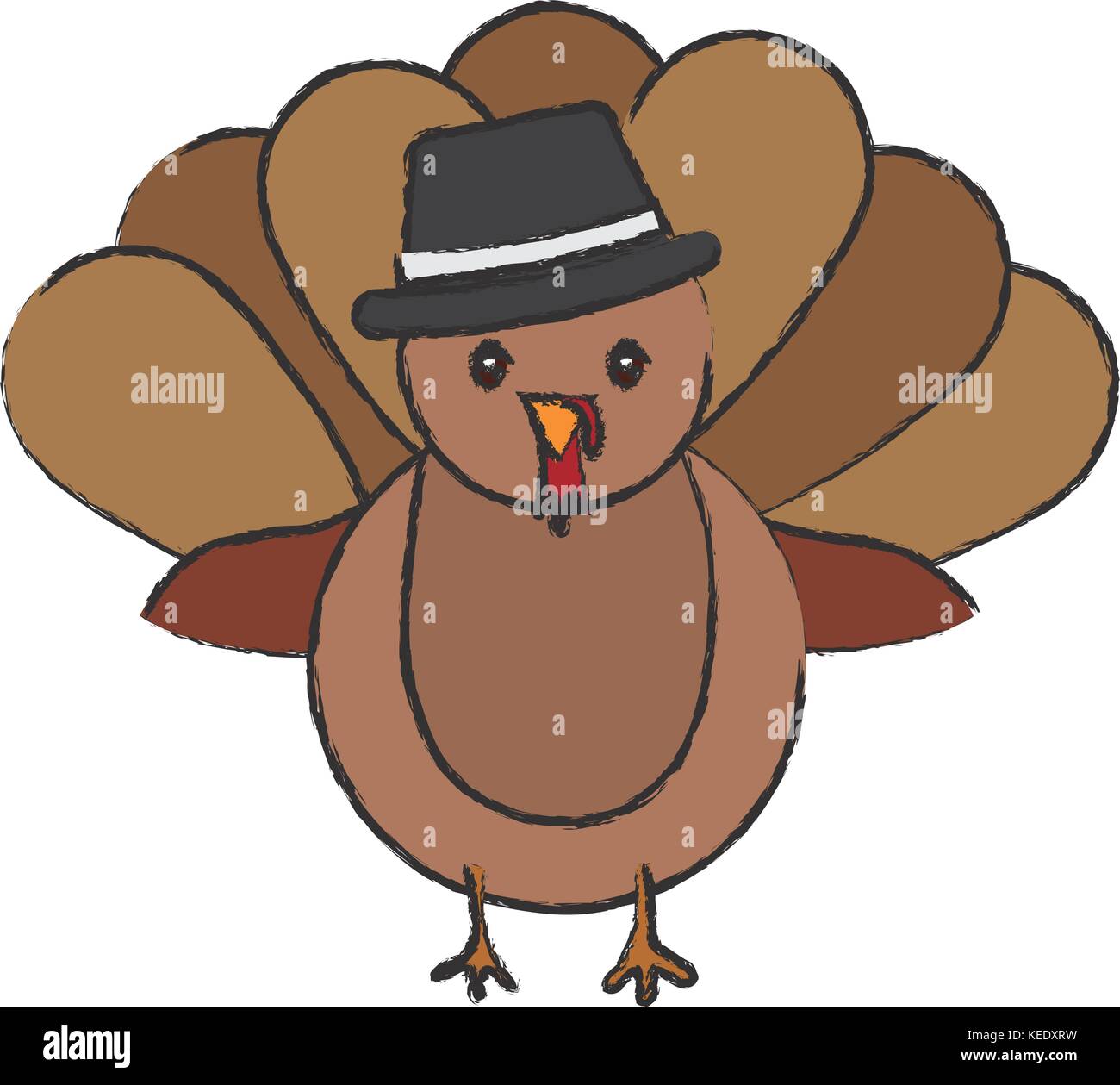 cartoon turkey icon Stock Vector Image & Art - Alamy
