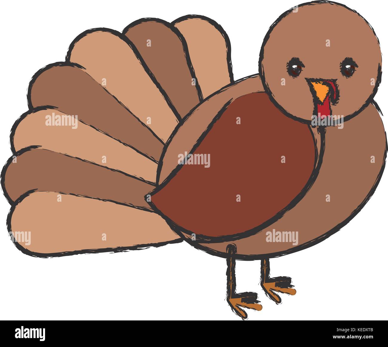cartoon turkey icon Stock Vector Image & Art - Alamy