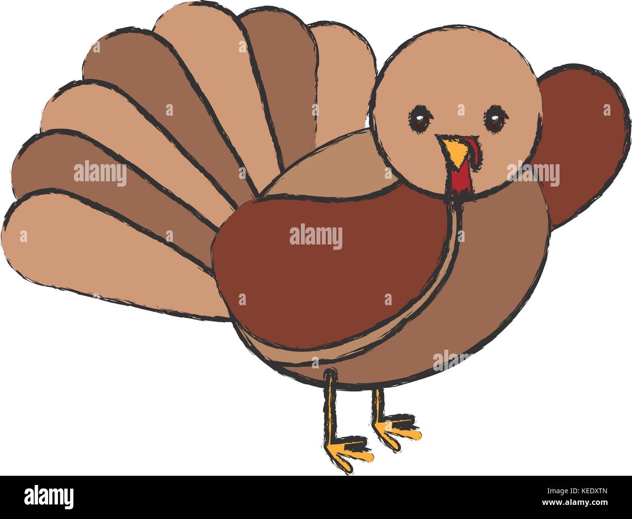 cartoon turkey icon Stock Vector Image & Art - Alamy