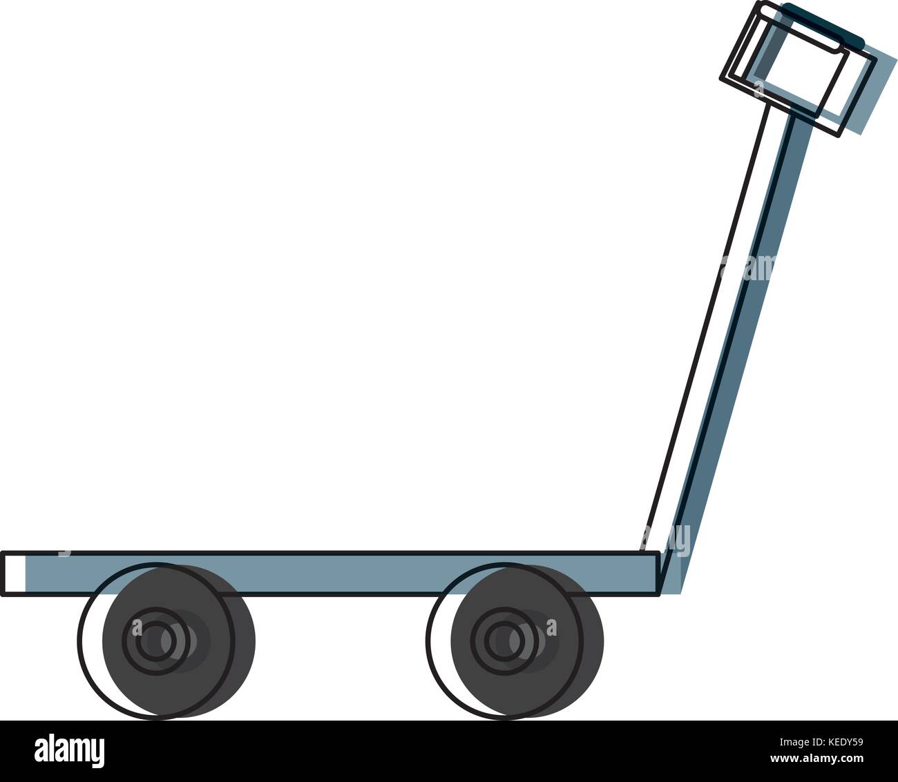 handcart icon image Stock Vector Image & Art - Alamy