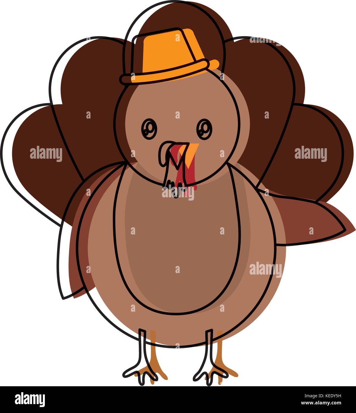 cartoon turkey icon Stock Vector Image & Art - Alamy