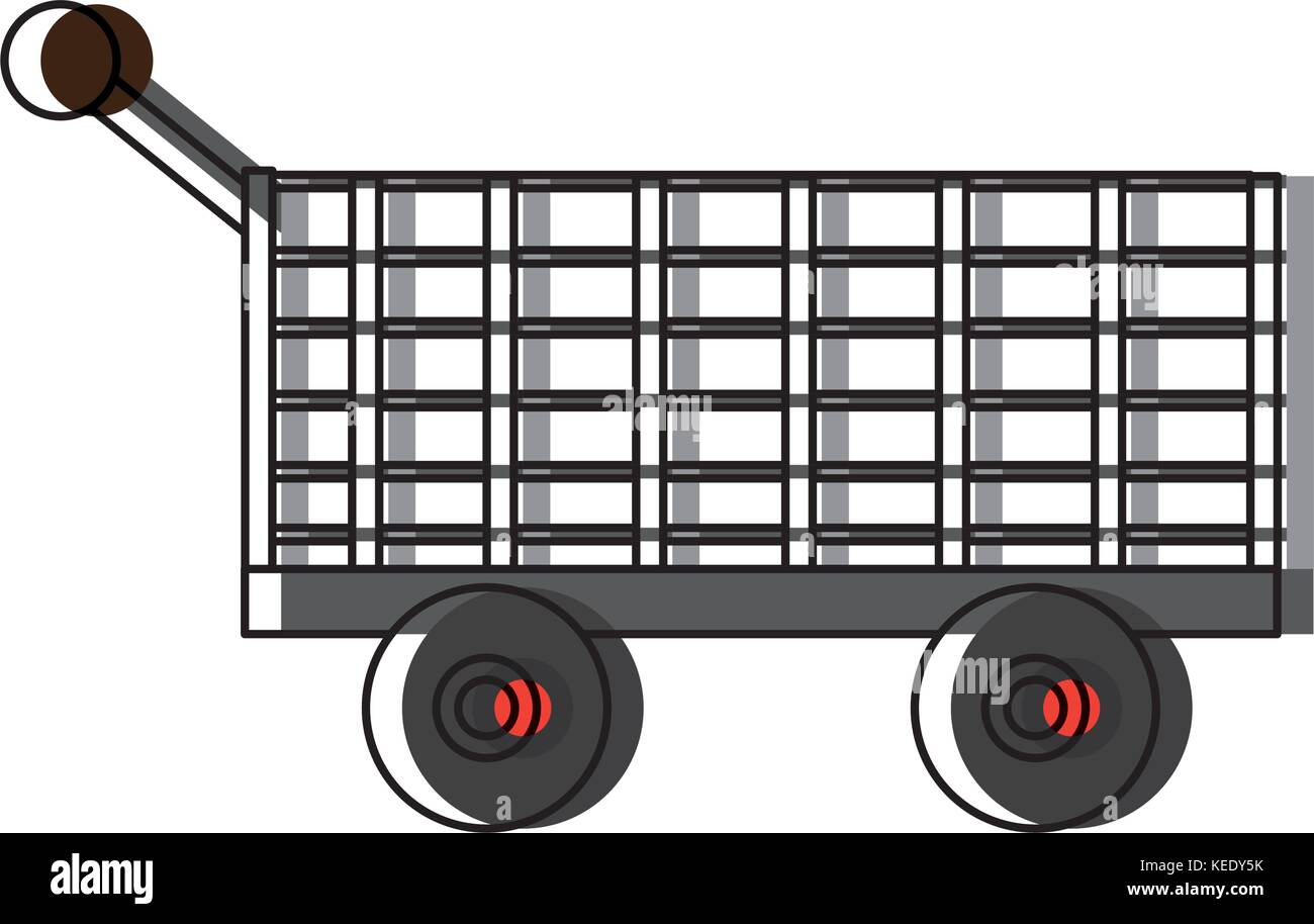 handcart icon image Stock Vector Image & Art - Alamy
