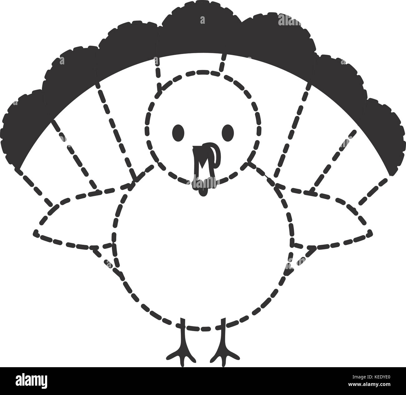 cartoon turkey icon Stock Vector Image & Art - Alamy