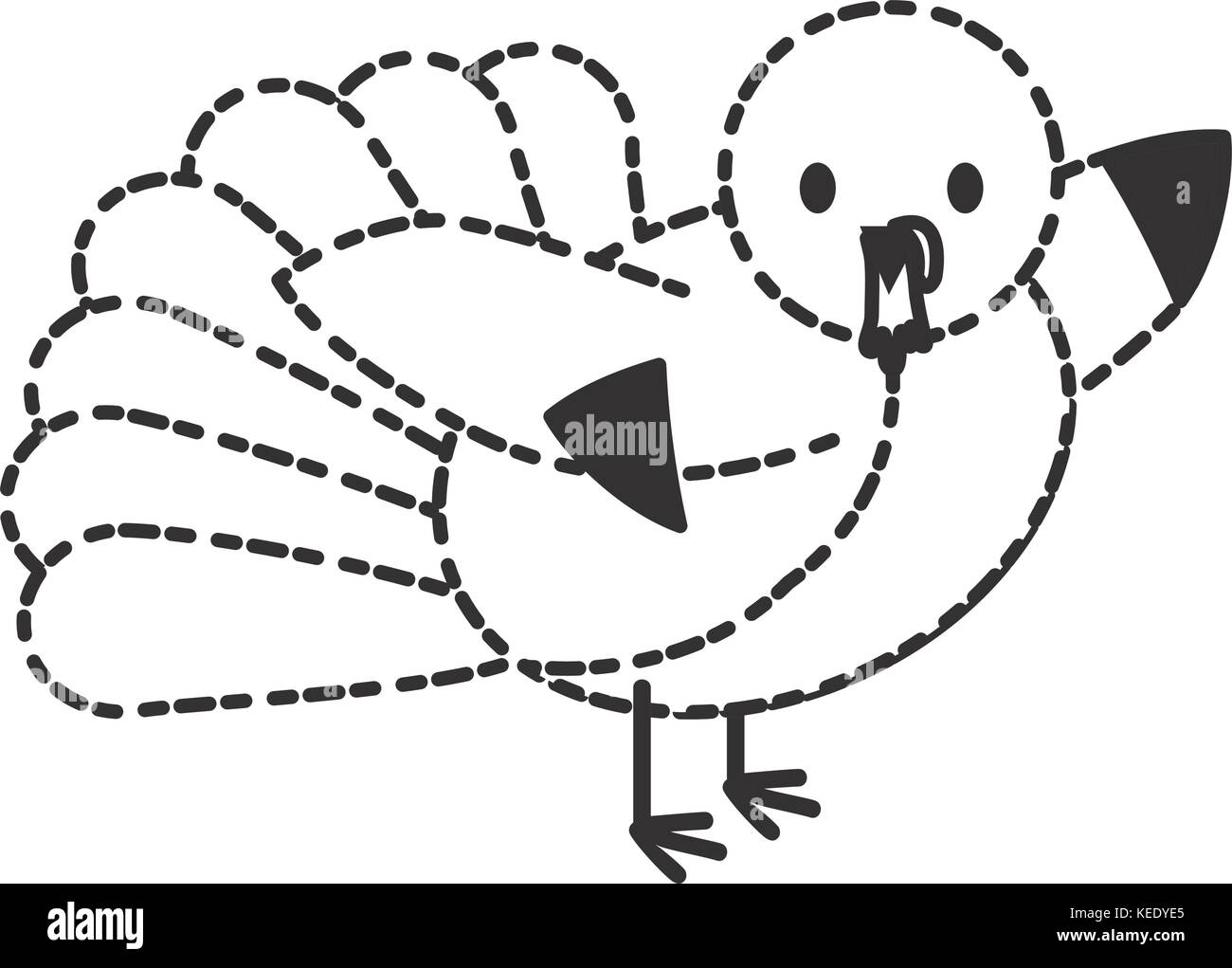 cartoon turkey icon Stock Vector Image & Art - Alamy