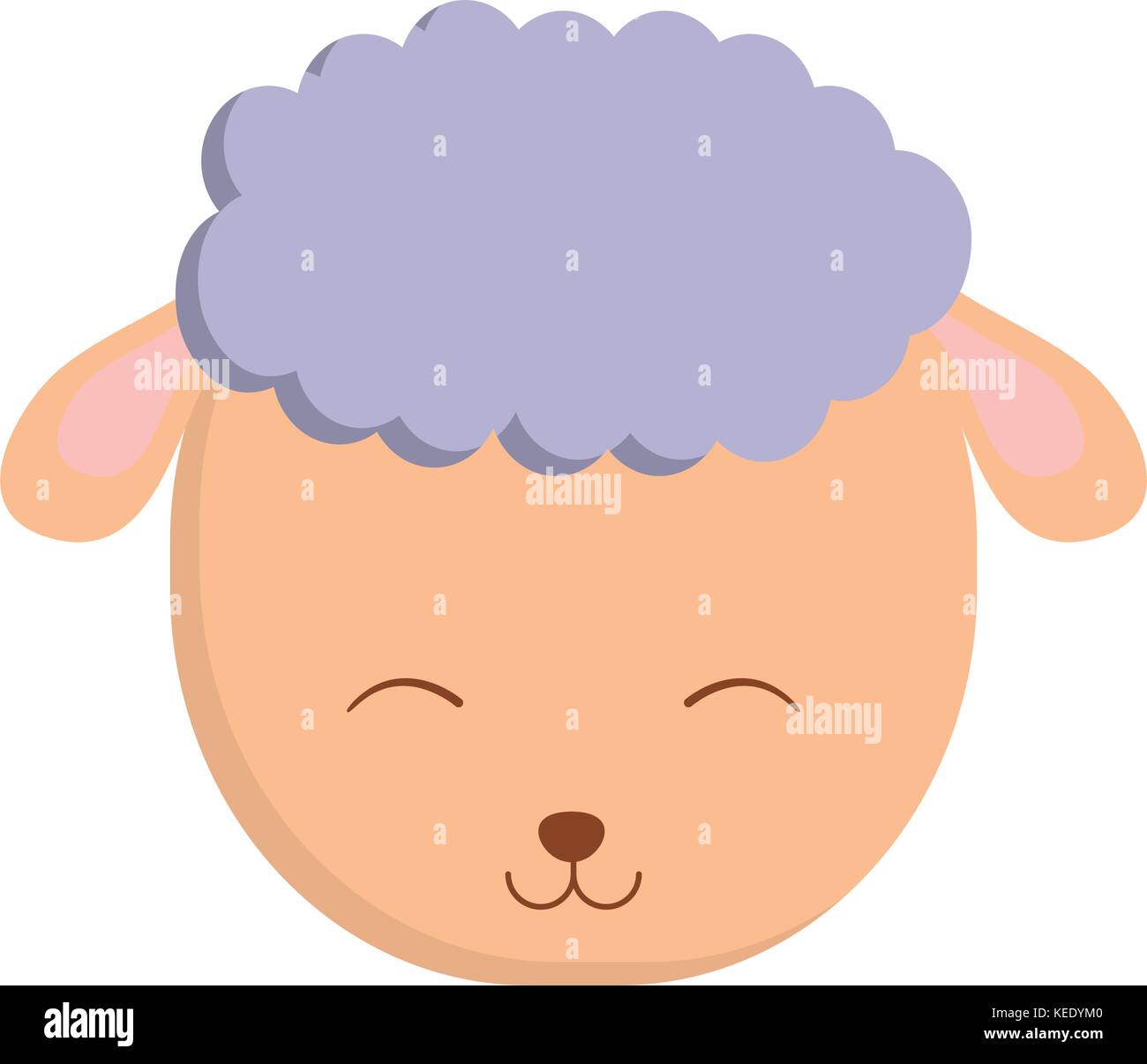 cartoon sheep icon Stock Vector Image & Art - Alamy
