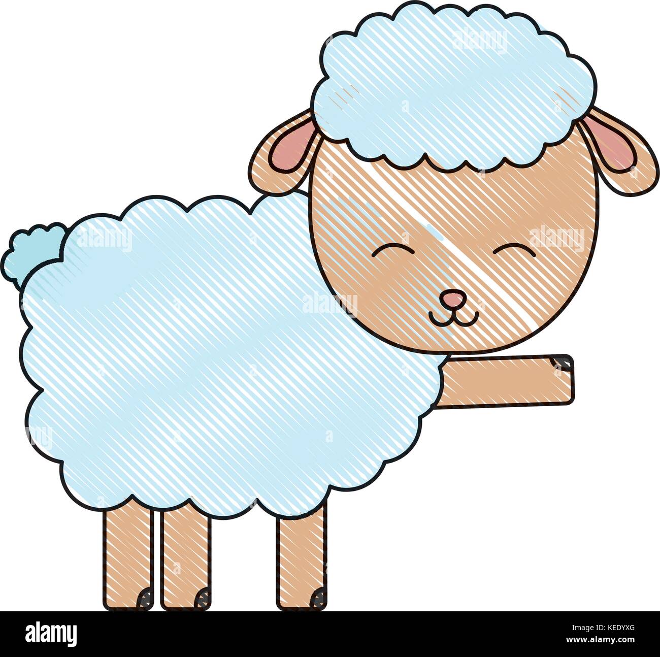 cartoon sheep icon Stock Vector Image & Art - Alamy