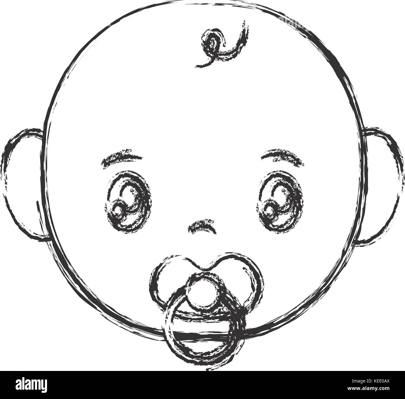 cartoon baby icon Stock Vector Image & Art - Alamy
