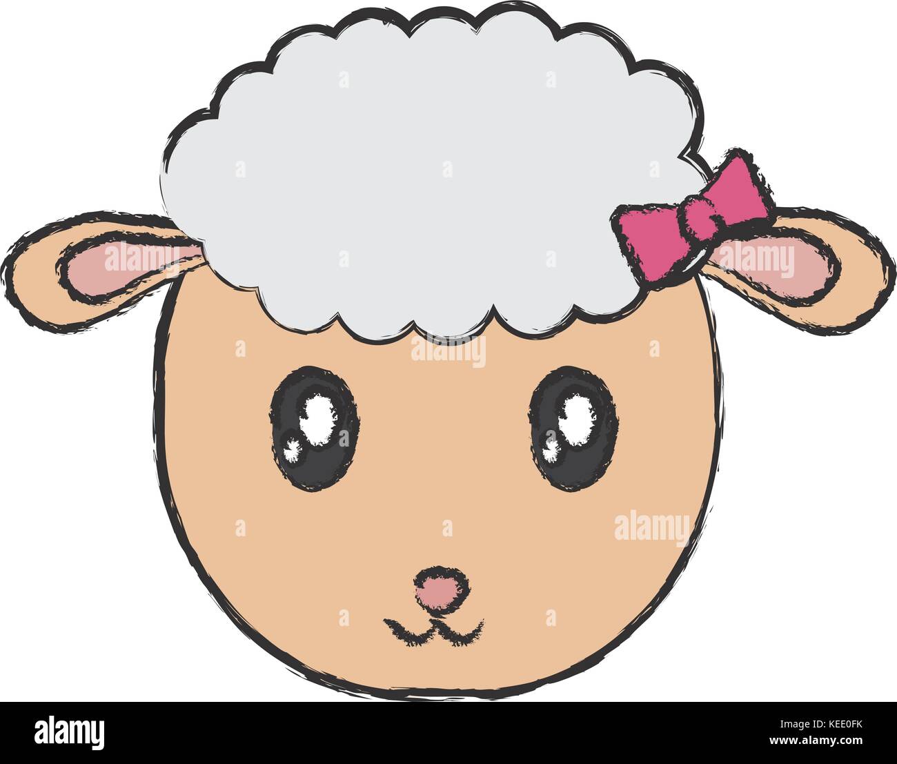 cartoon sheep icon Stock Vector Image & Art - Alamy