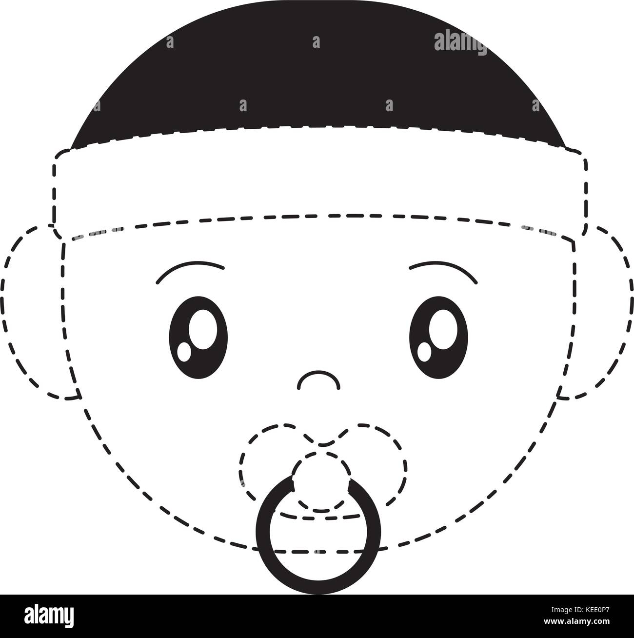 cartoon baby icon Stock Vector Image & Art - Alamy