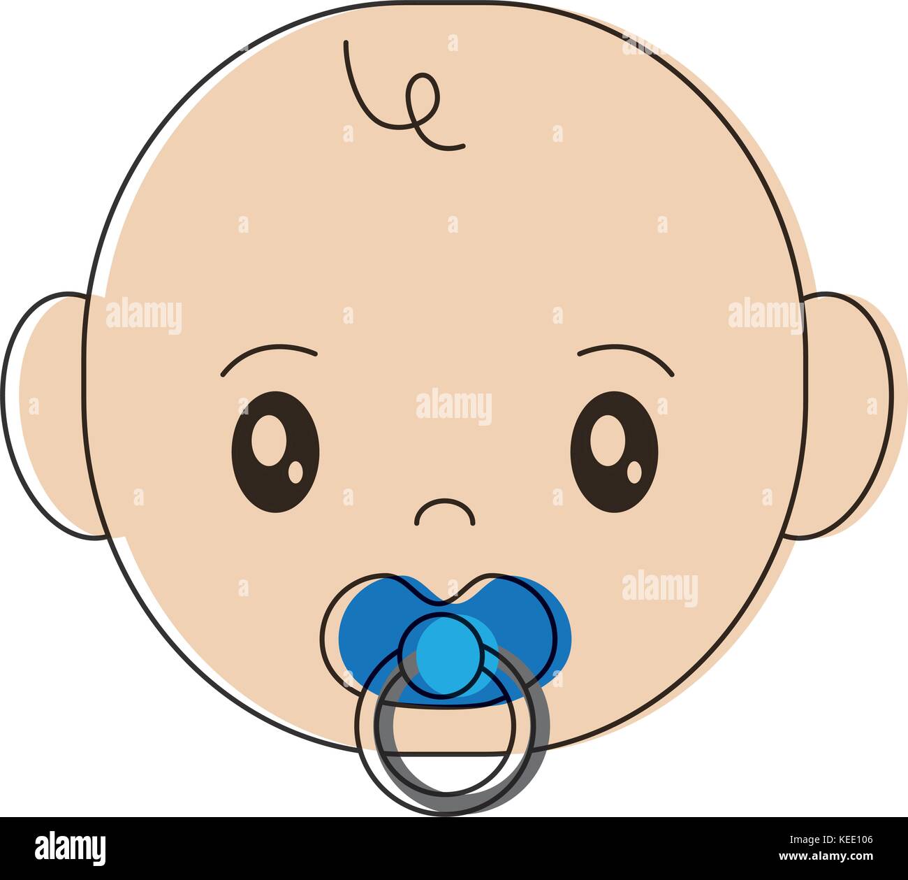 cartoon baby icon Stock Vector Image & Art - Alamy