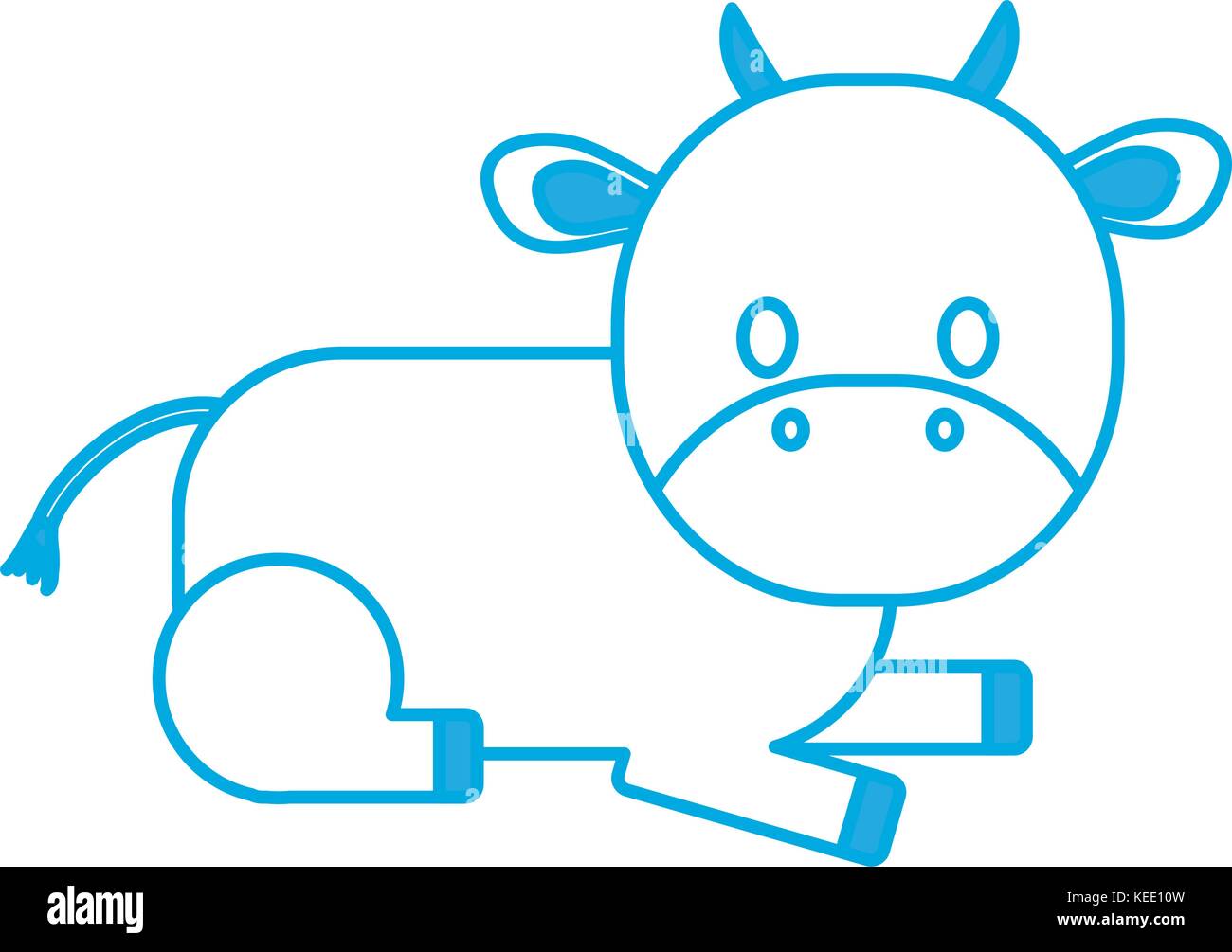 cartoon cow icon Stock Vector Image & Art - Alamy