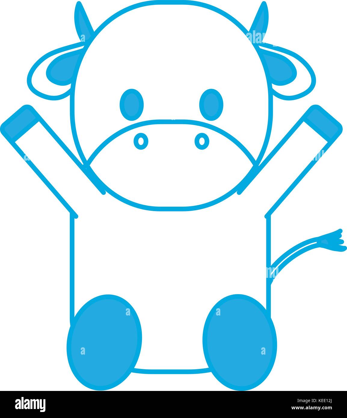 cartoon cow icon Stock Vector Image & Art - Alamy