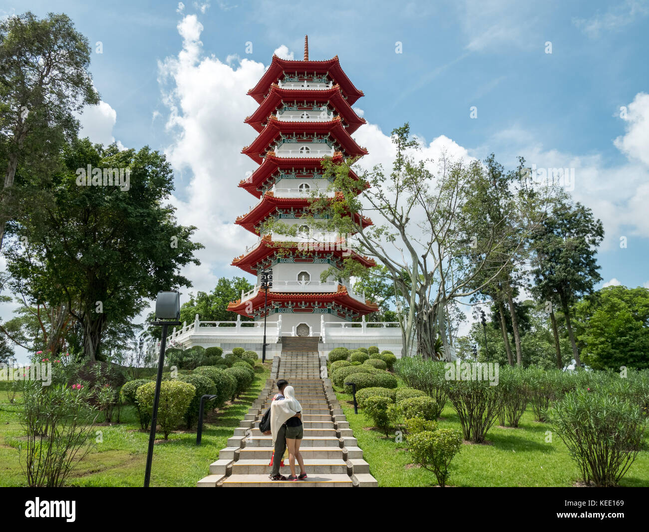 Seven story pagoda hi-res stock photography and images - Alamy