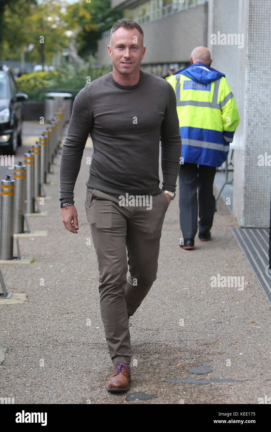 James Jordan outside ITV Studios Featuring: James Jordan Where: London ...