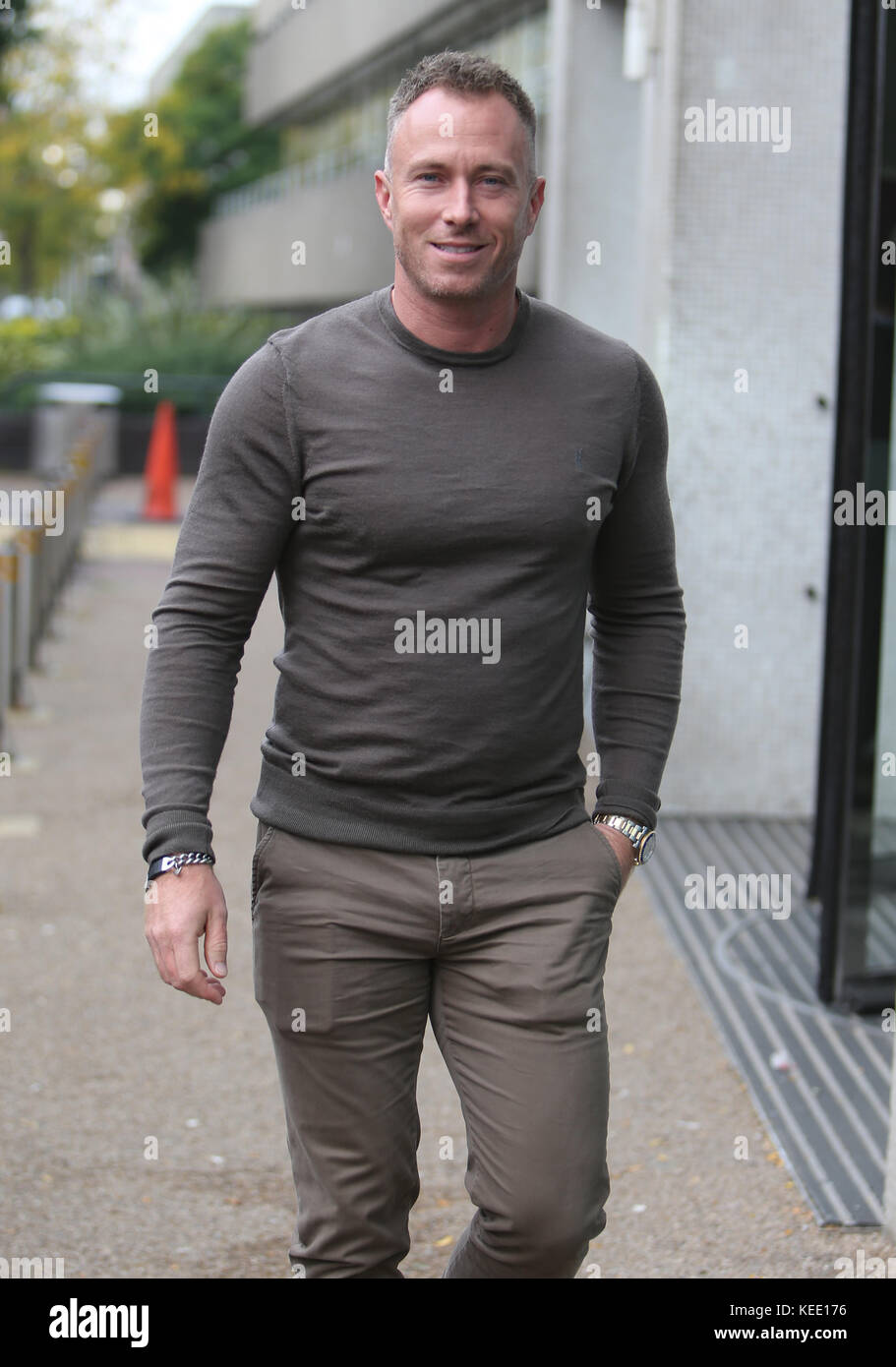 James Jordan outside ITV Studios Featuring: James Jordan Where: London ...