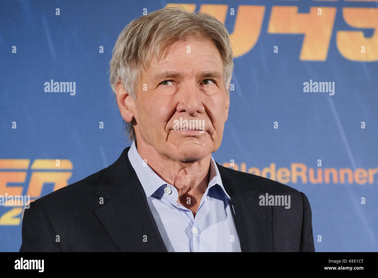 Madrid photocall for 'Blade Runner 2049' Featuring: Harrison Ford Where ...