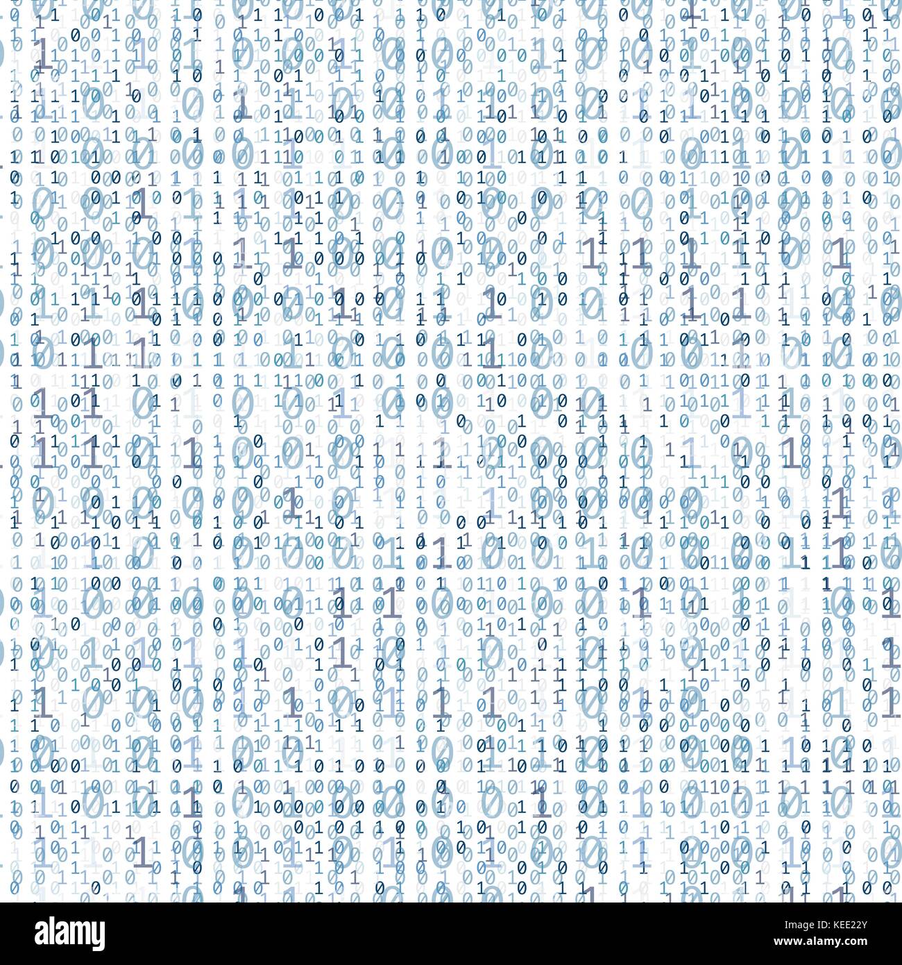 Binary code digital technology background made with zeros and ones ...