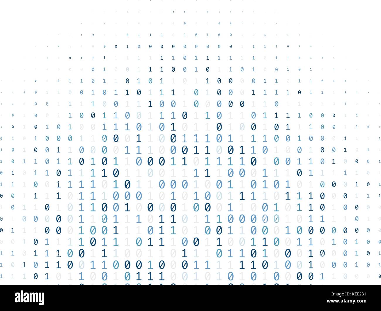 Binary code digital technology background made with zeros and ones Stock Vector Image & Art - Alamy