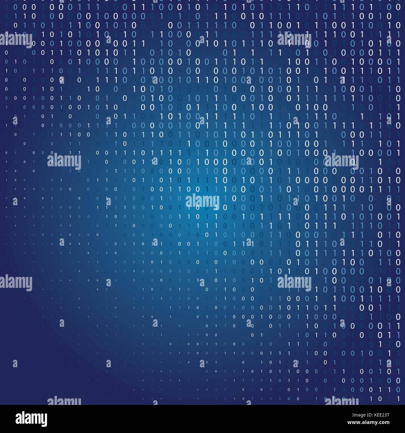 Binary code digital technology background made with zeros and ones ...