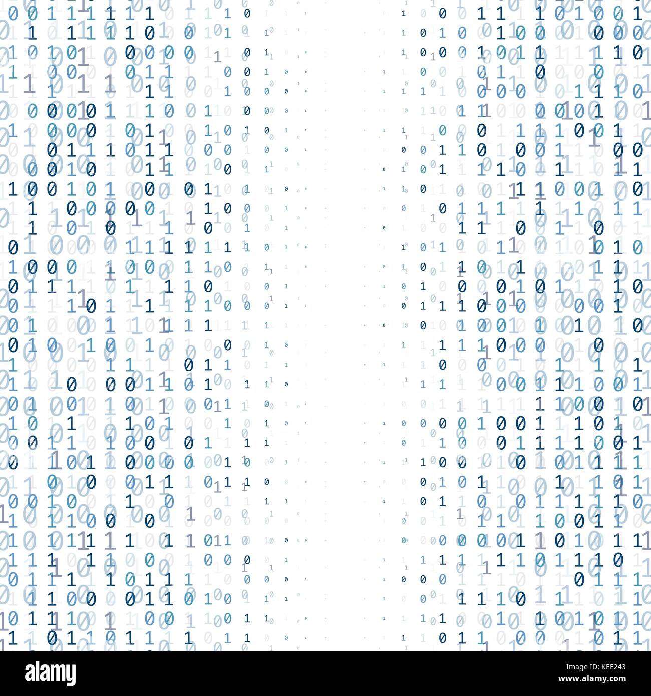 Binary code digital technology background made with zeros and ones Stock Vector Image & Art - Alamy