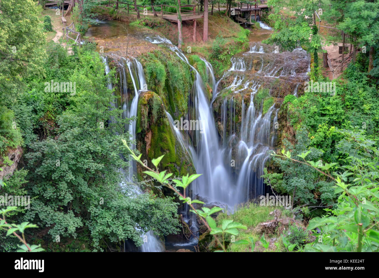 Rastoke is the historic center of the Croatian municipality of Slunj ...