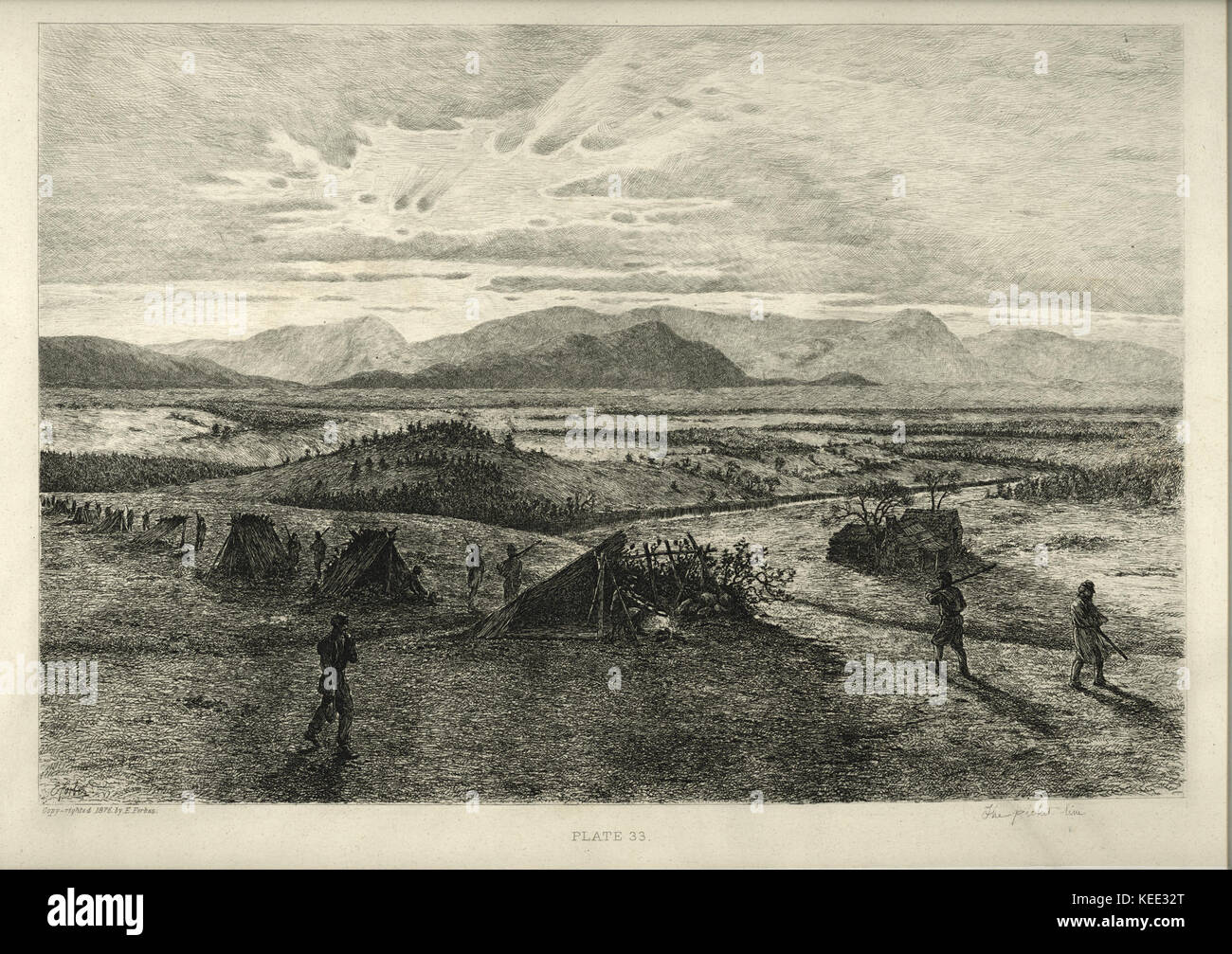 The Picket Line Stock Photo - Alamy