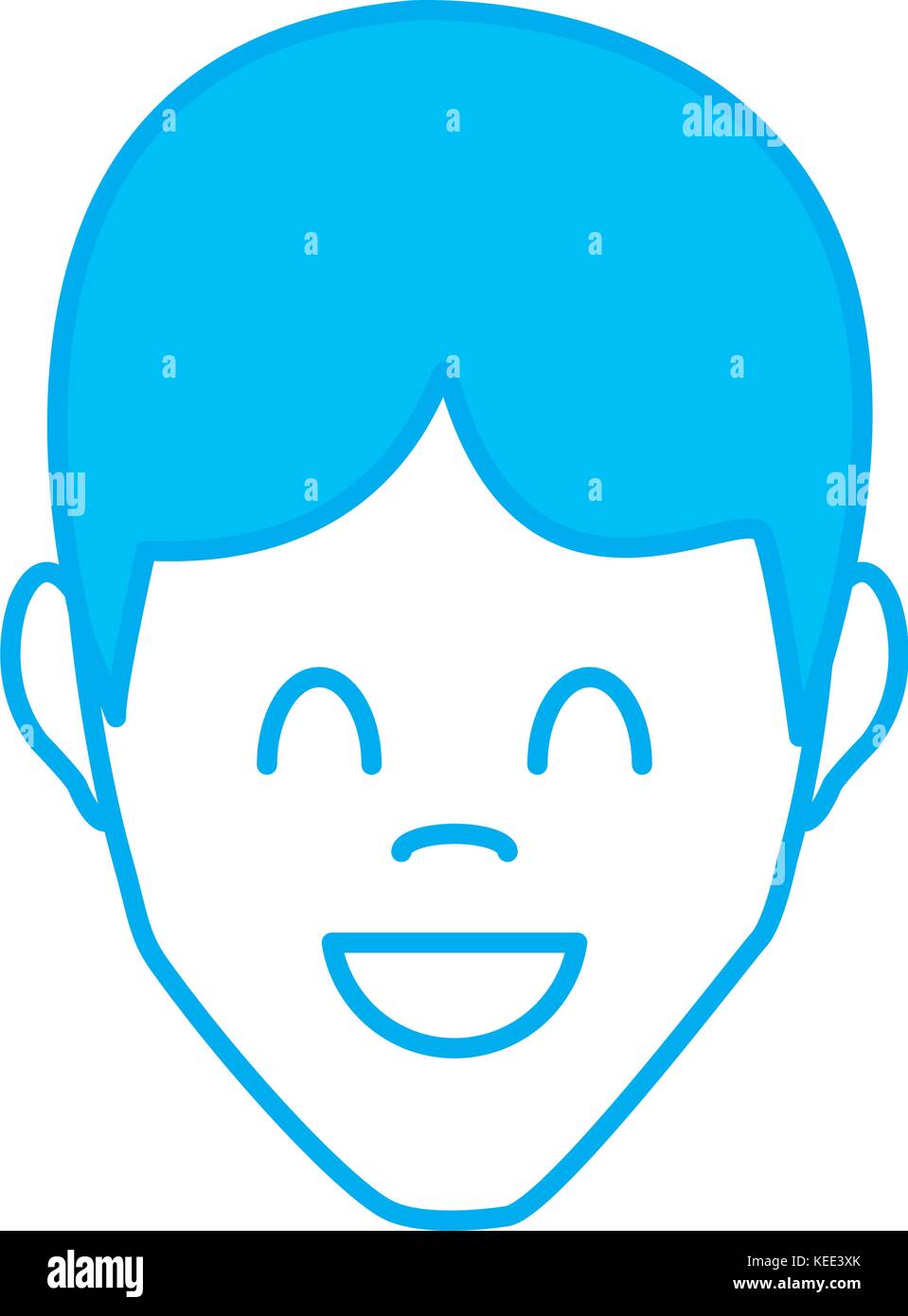 Man smiling face Stock Vector Image & Art - Alamy