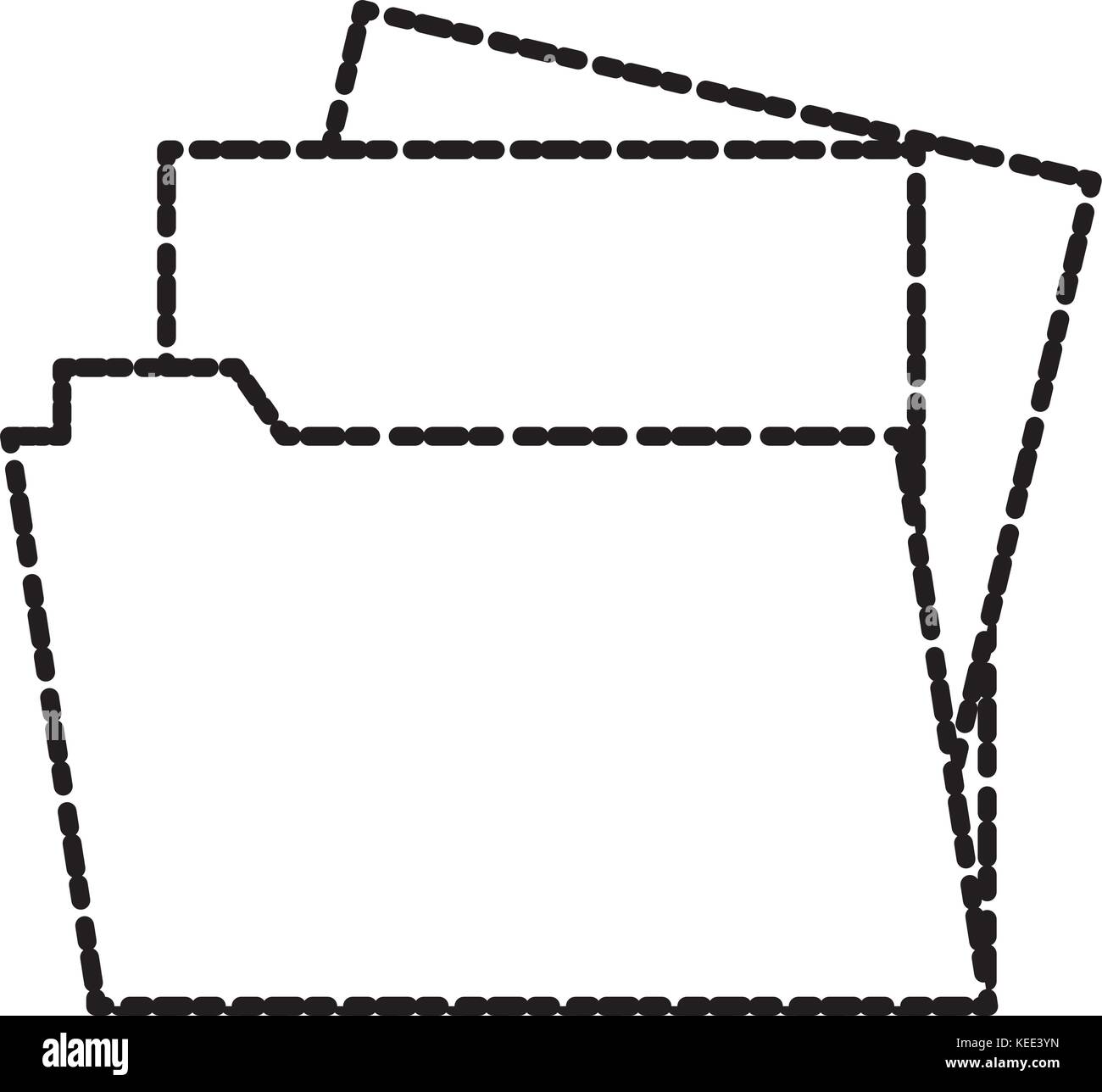 Folder document symbol Stock Vector Image & Art - Alamy