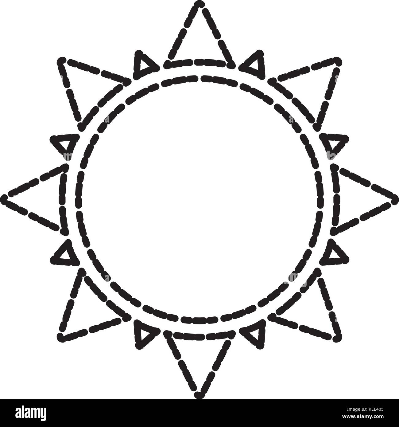 Sun isolated symbol Stock Vector Image & Art - Alamy