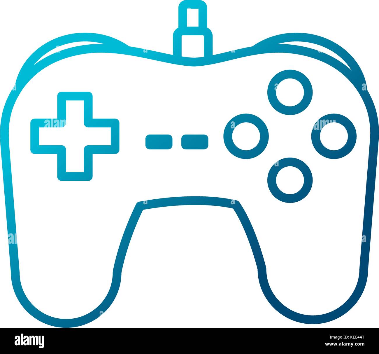 Console gamepad symbol Stock Vector Image & Art - Alamy