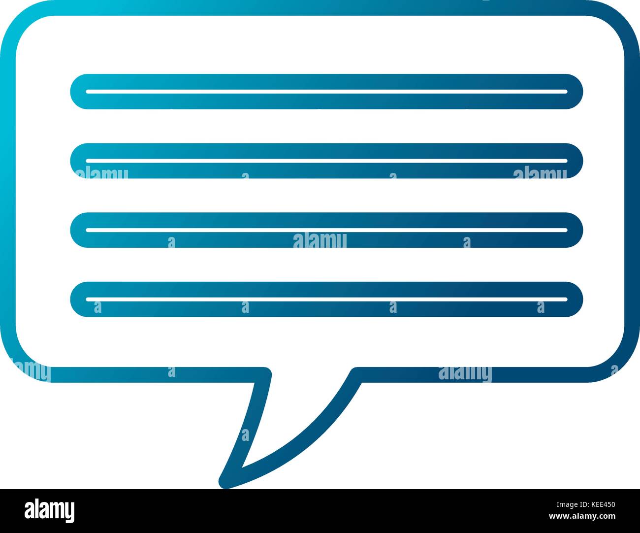 Chat bubble symbol Stock Vector Image & Art - Alamy