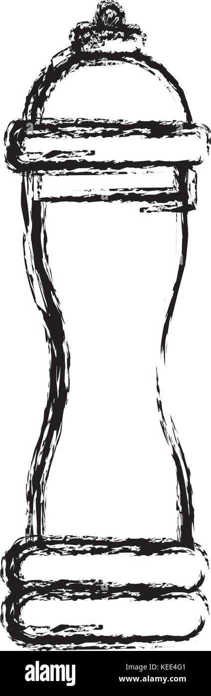 Wooden pepper pot Stock Vector Image & Art - Alamy