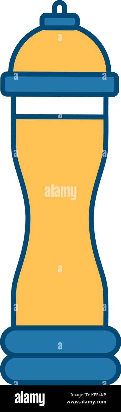 Wooden pepper pot Stock Vector Image & Art - Alamy