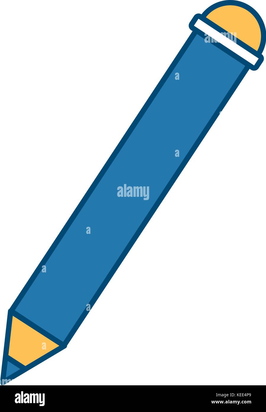 Woden pencil isolated Stock Vector Image & Art - Alamy