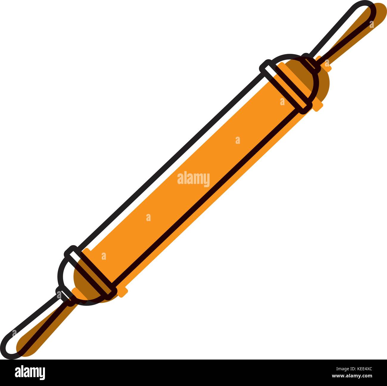Wooden rolling ping Stock Vector Image & Art - Alamy