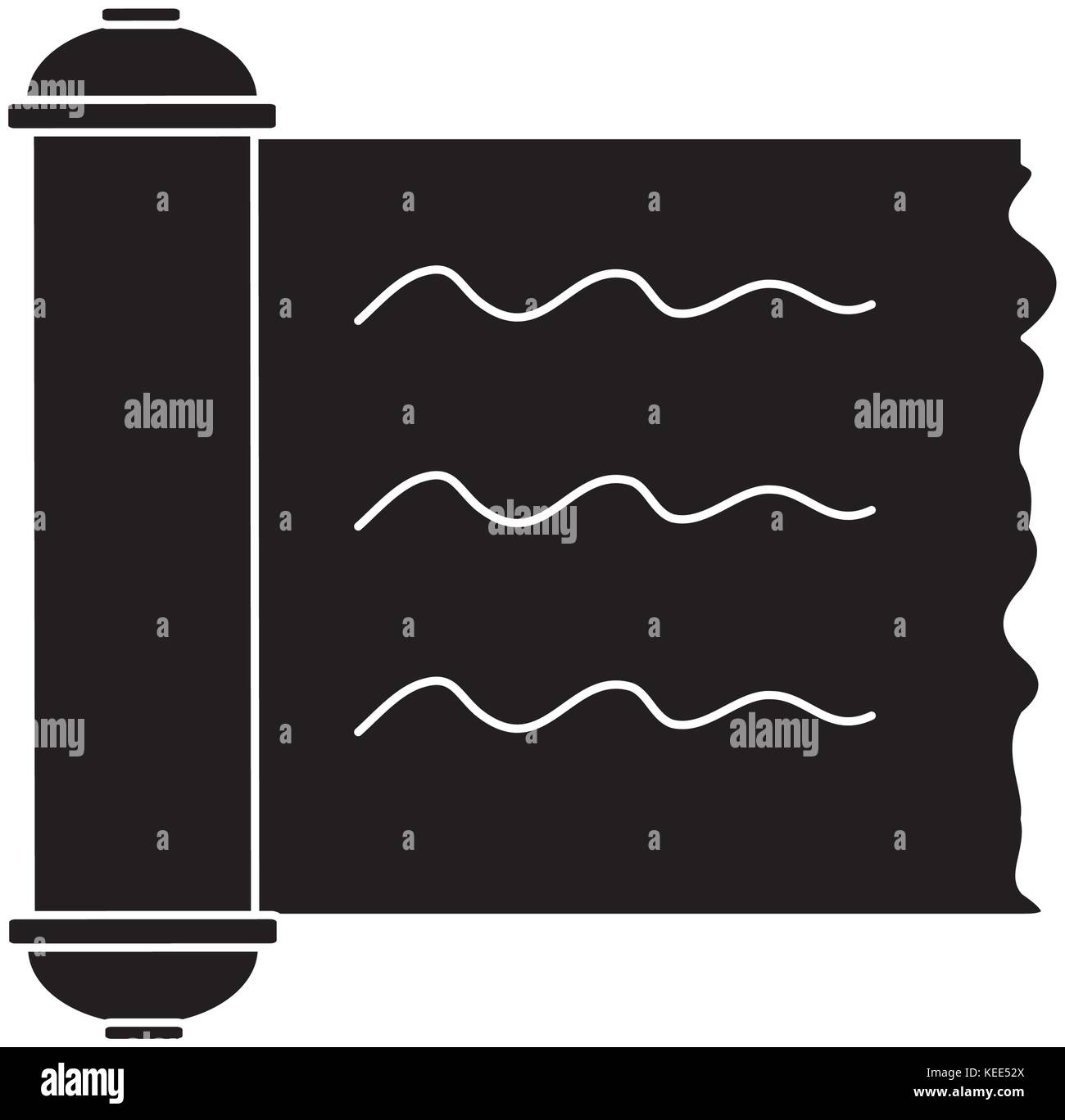 Papyrus scroll isolated Stock Vector Image & Art - Alamy