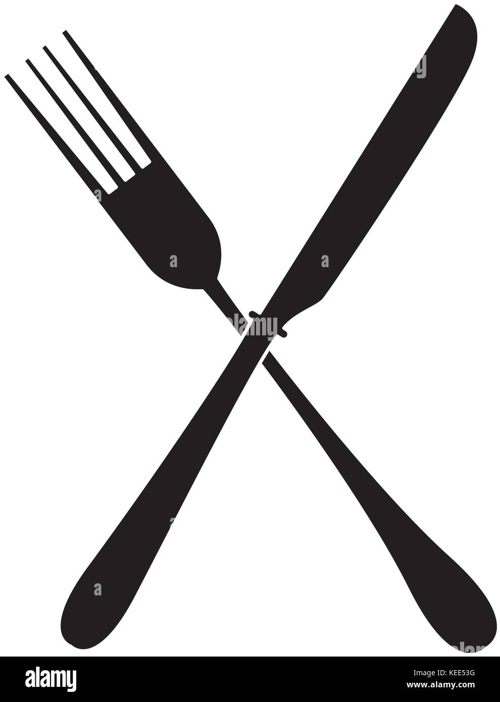 Fork kitchen cutlery Stock Vector Image & Art - Alamy