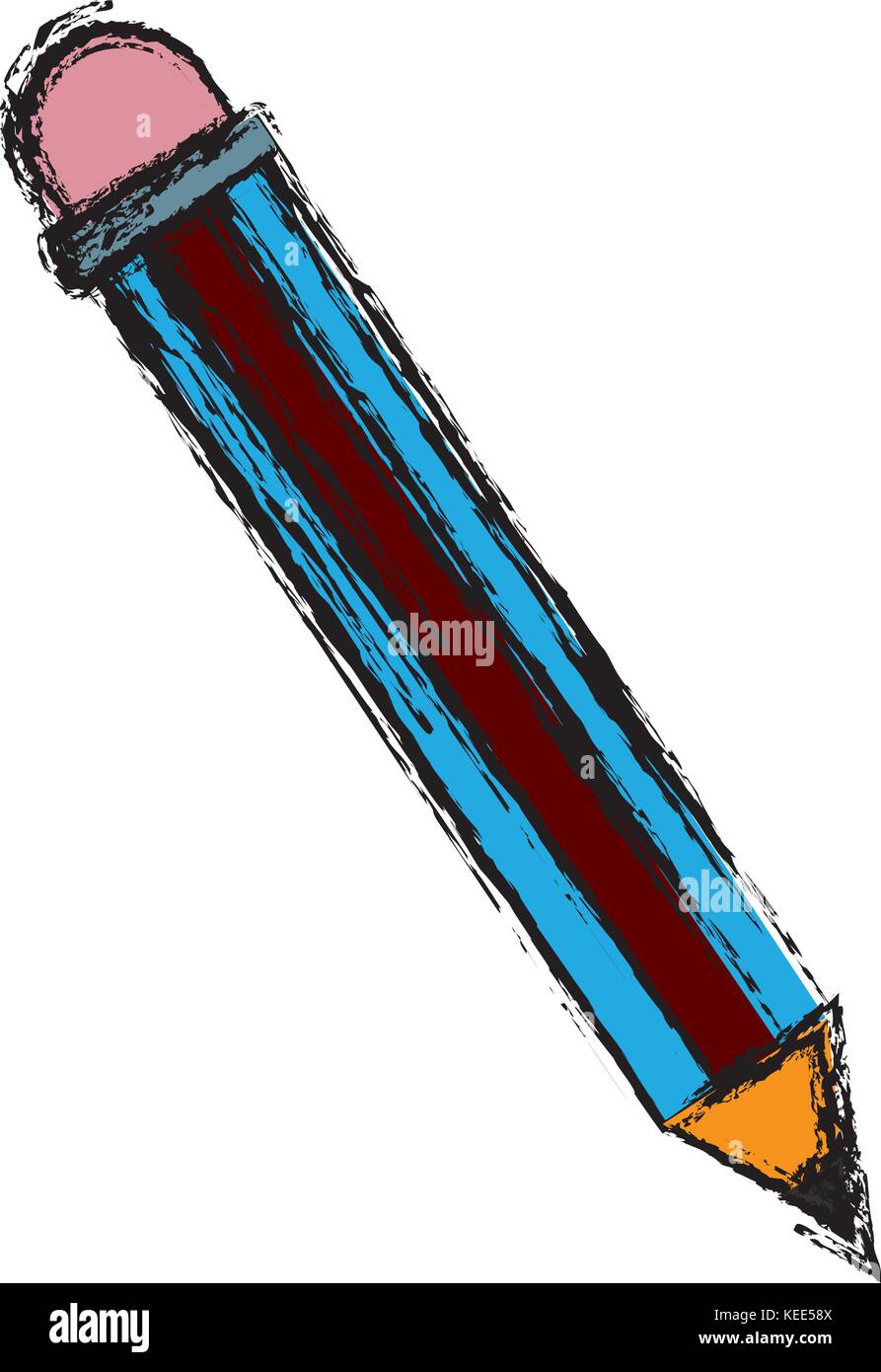 Woden pencil isolated Stock Vector Image & Art - Alamy