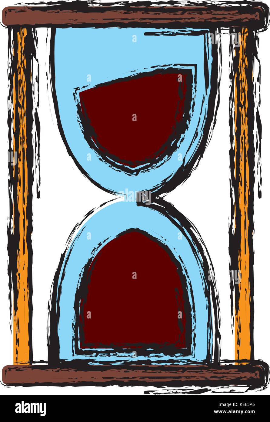 Hourglass sand timer Stock Vector Image & Art - Alamy