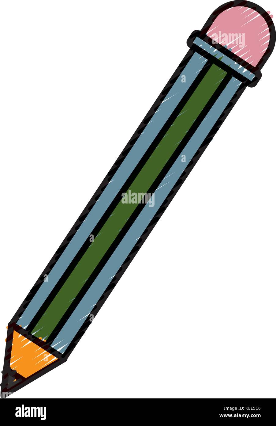Woden pencil isolated Stock Vector Image & Art - Alamy