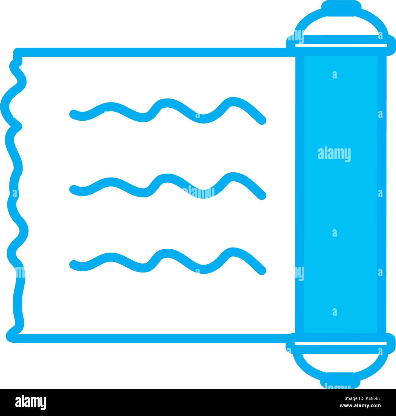 Ancient hebrew scroll Stock Vector Images - Alamy