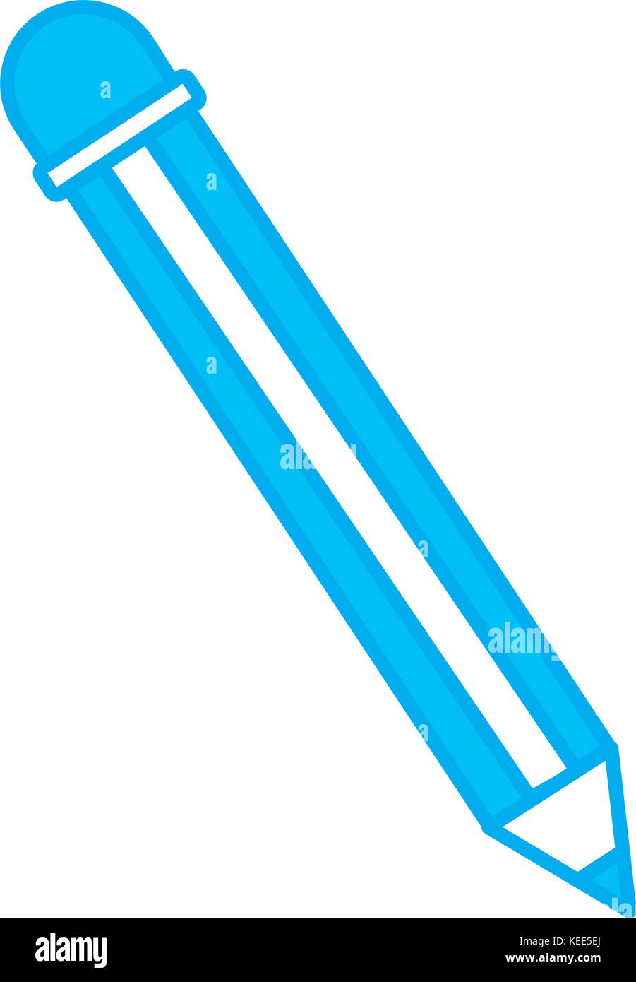 Woden pencil isolated Stock Vector Image & Art - Alamy