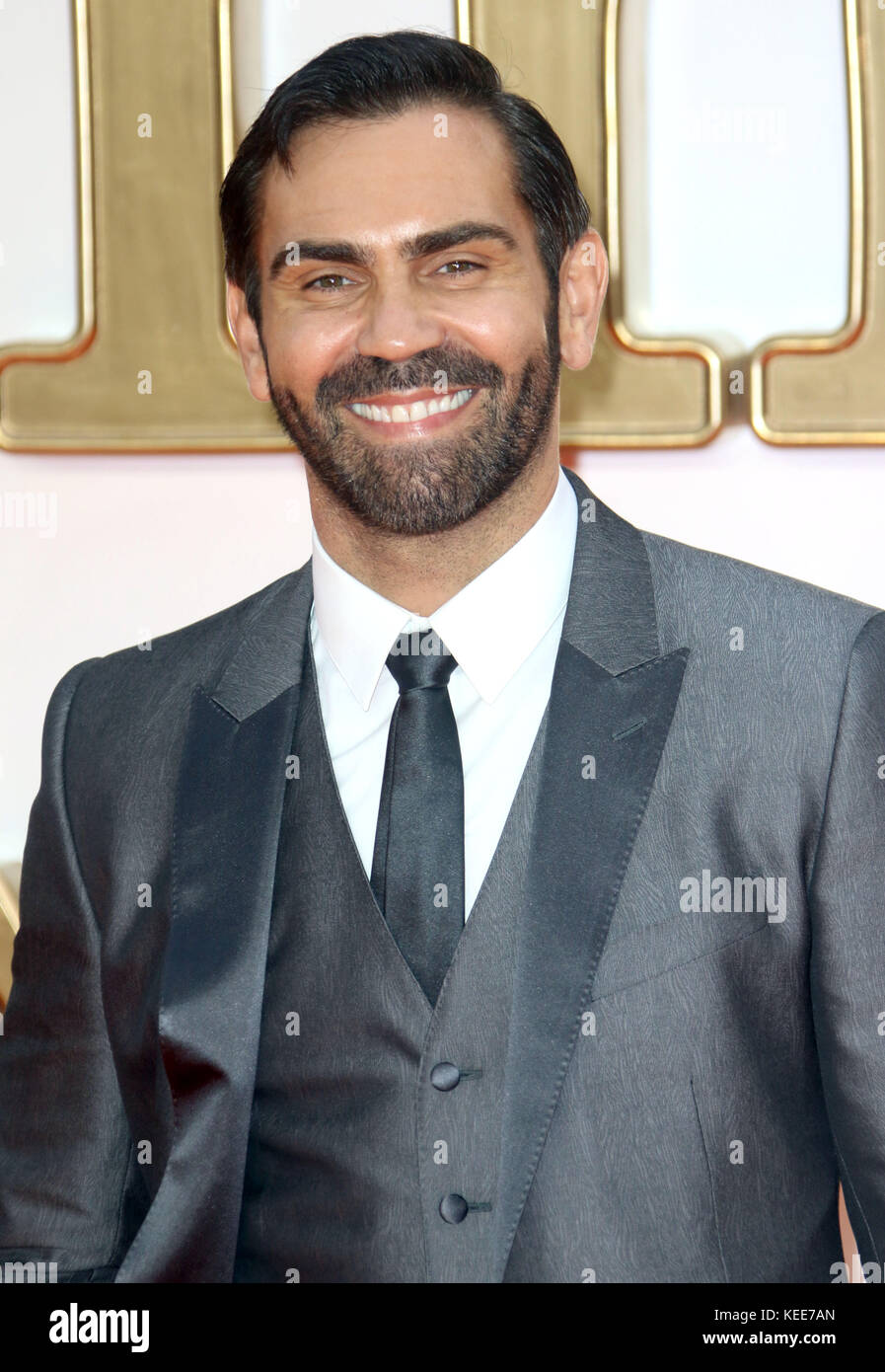 Tom benedict knight attending world premiere kingsman hi-res stock ...