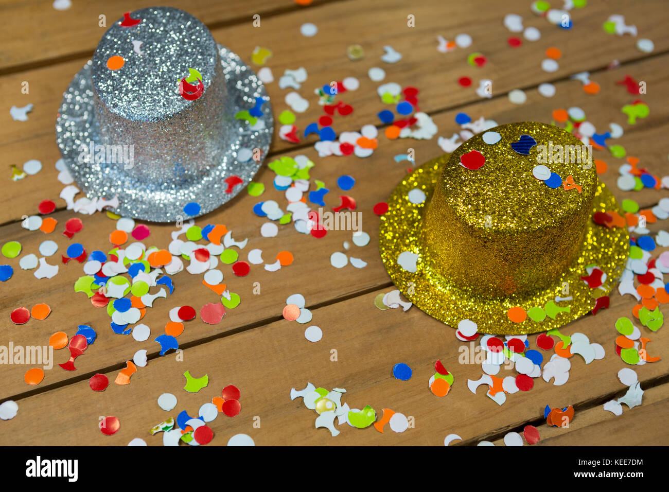 Beautiful party hat confetti hi-res stock photography and images - Alamy