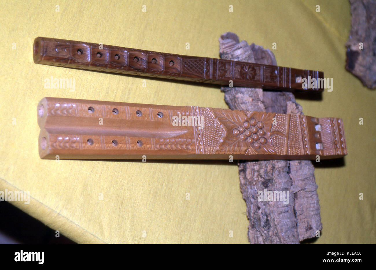 Sardinian traditional musical wooden instrument Stock Photo - Alamy