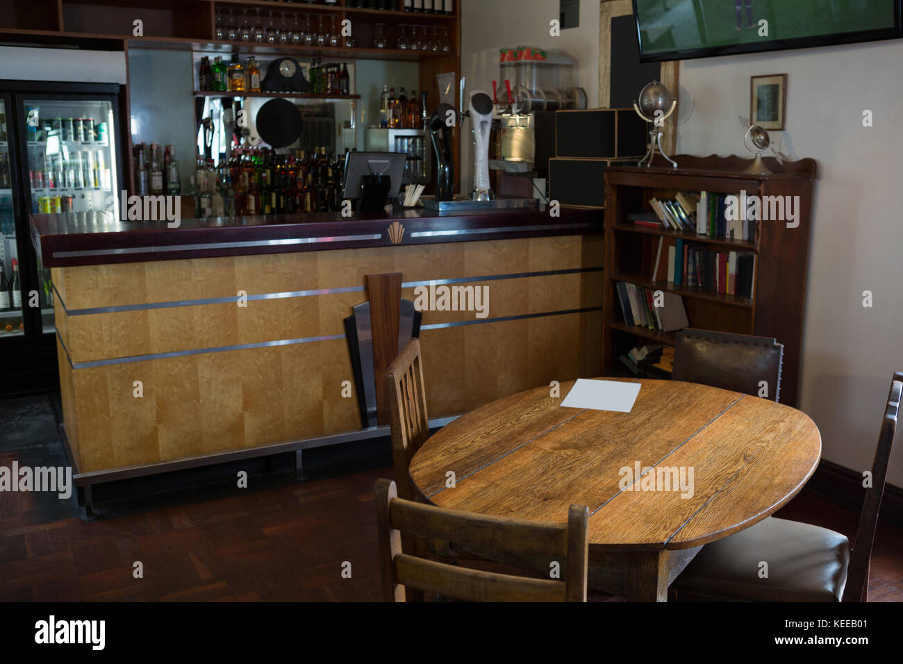 Interior of an empty bar Stock Photo - Alamy