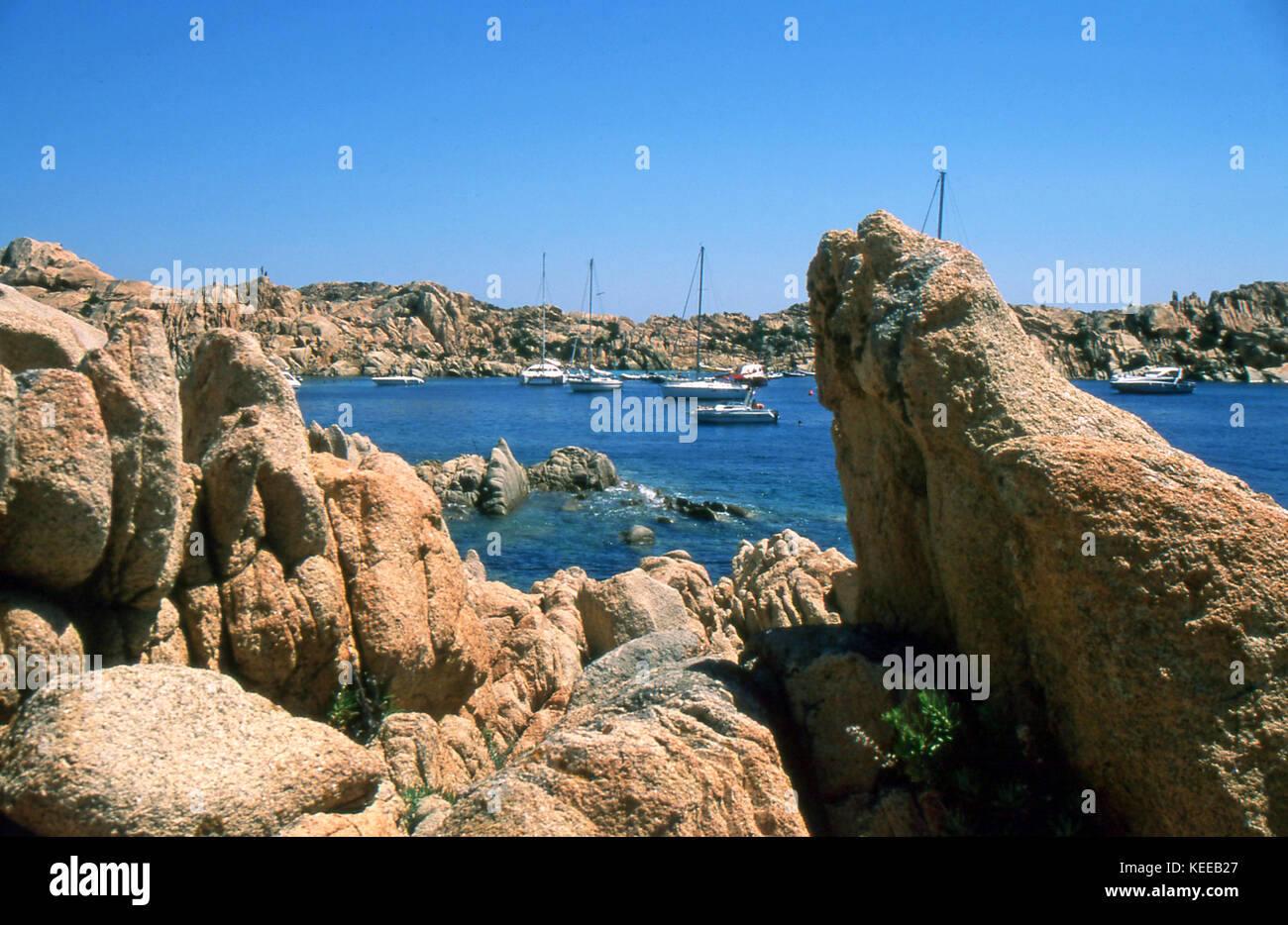 Caprera Island, La Maddalena Archipelago. Cala Coticcio Stock Photo - Alamy