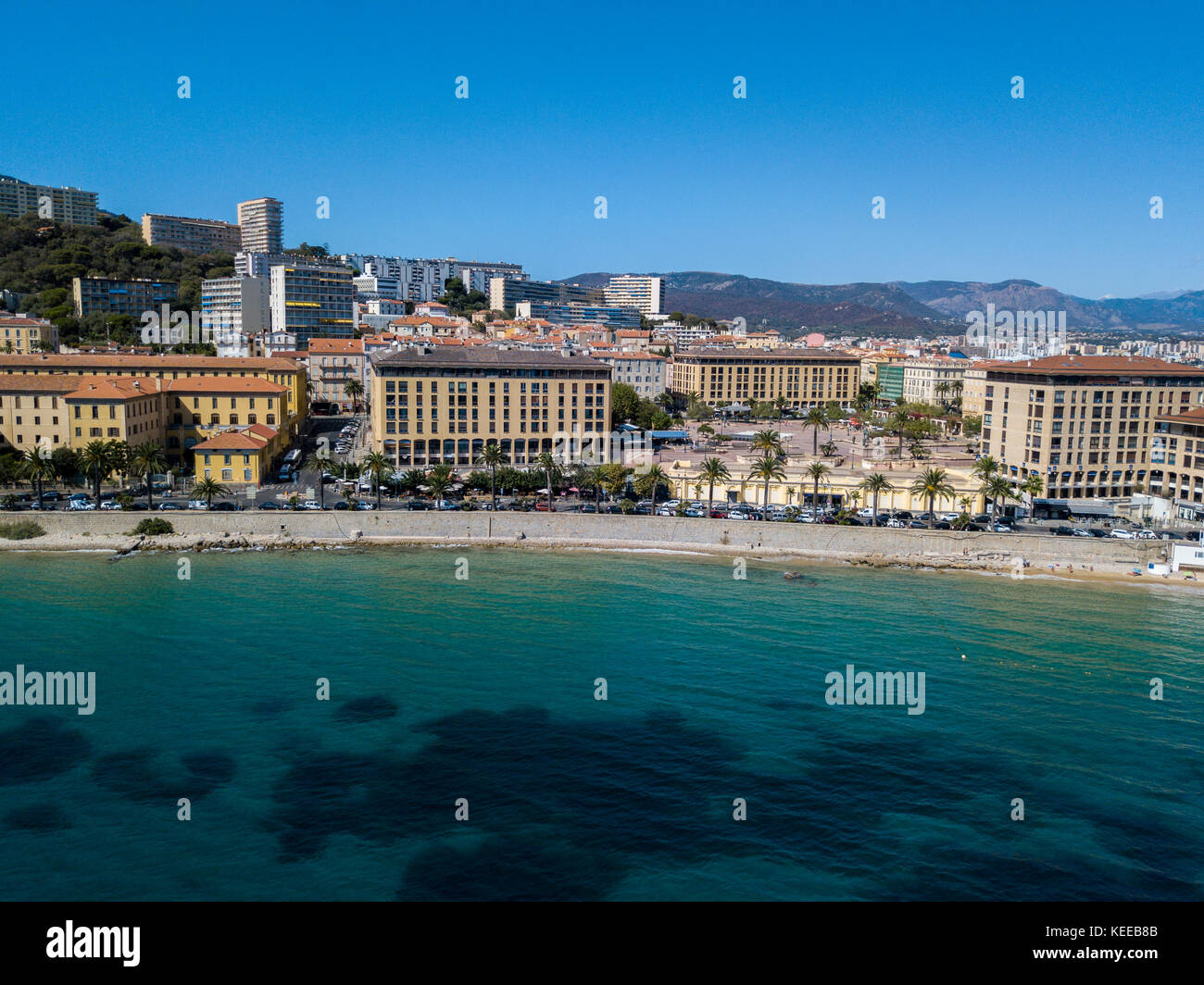 Corsica city waterfront france hi-res stock photography and images - Alamy