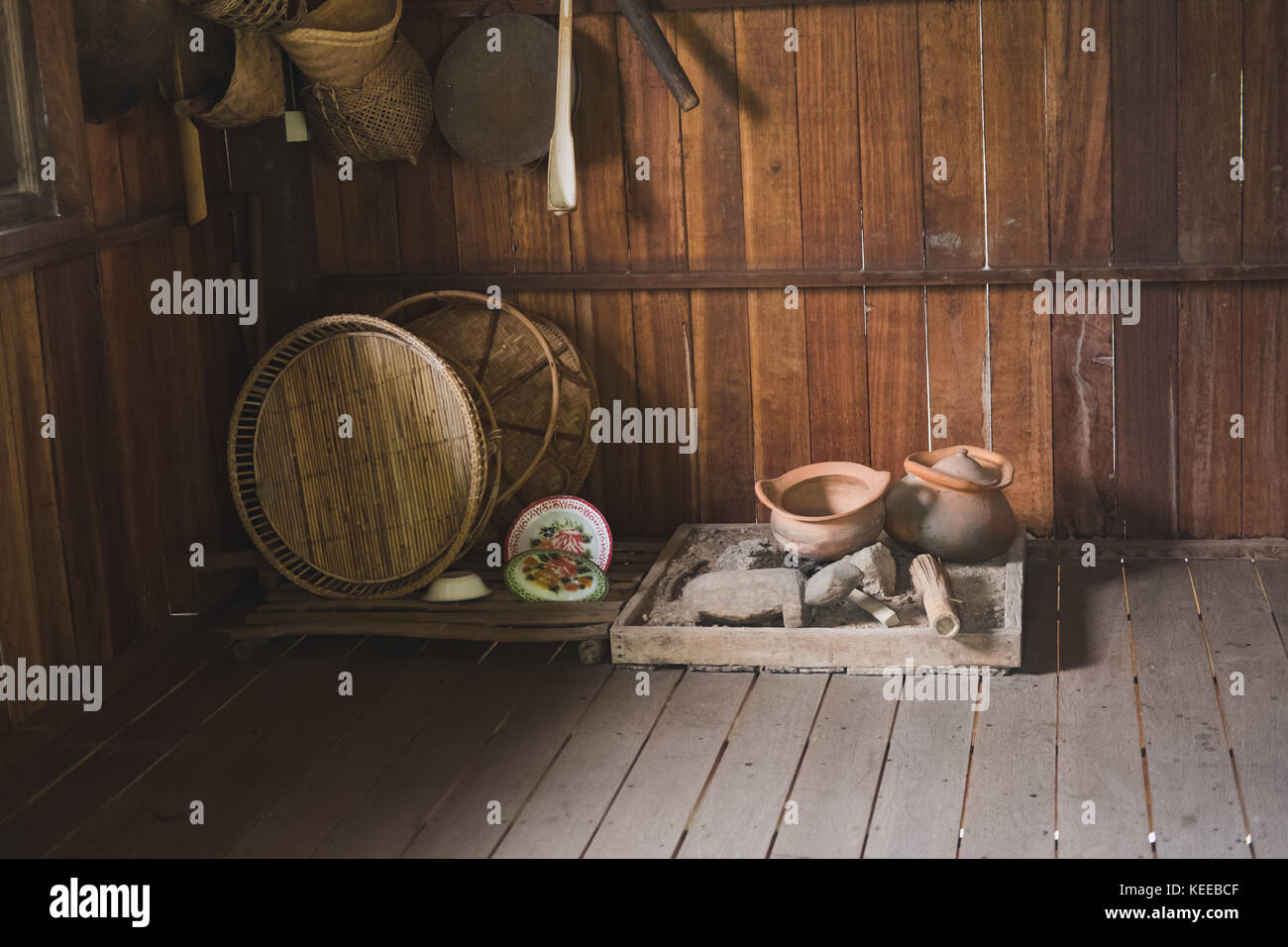 Kitchen in rural thailand hi-res stock photography and images - Alamy